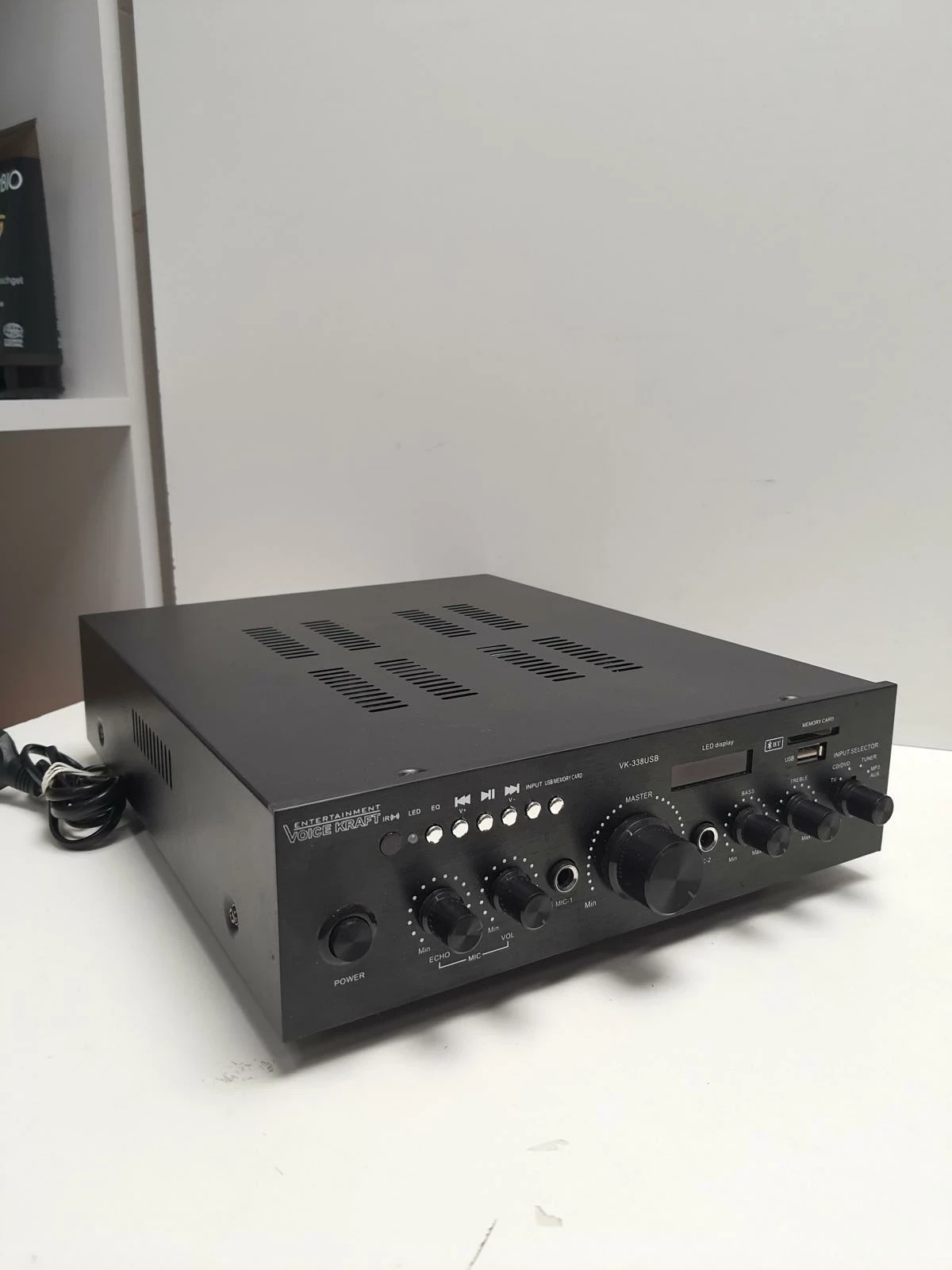 WZMACNIACZ VOICE KRAFT VK-338 USB | Wzmacniacze | Loombard.pl