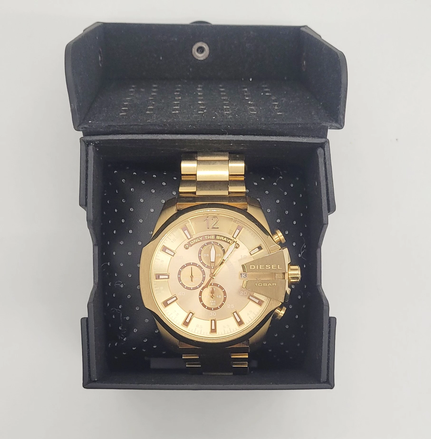 ZŁOTY ZEGAREK DIESEL DZ4360 + PUDEŁKO PARAGON | Męskie | Loombard.pl