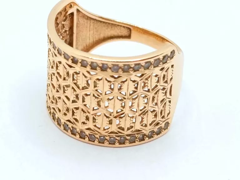 SZEROKI PIERŚCIONEK 585 4,68G R.15 | Pierścionki, obrączki | Loombard.pl