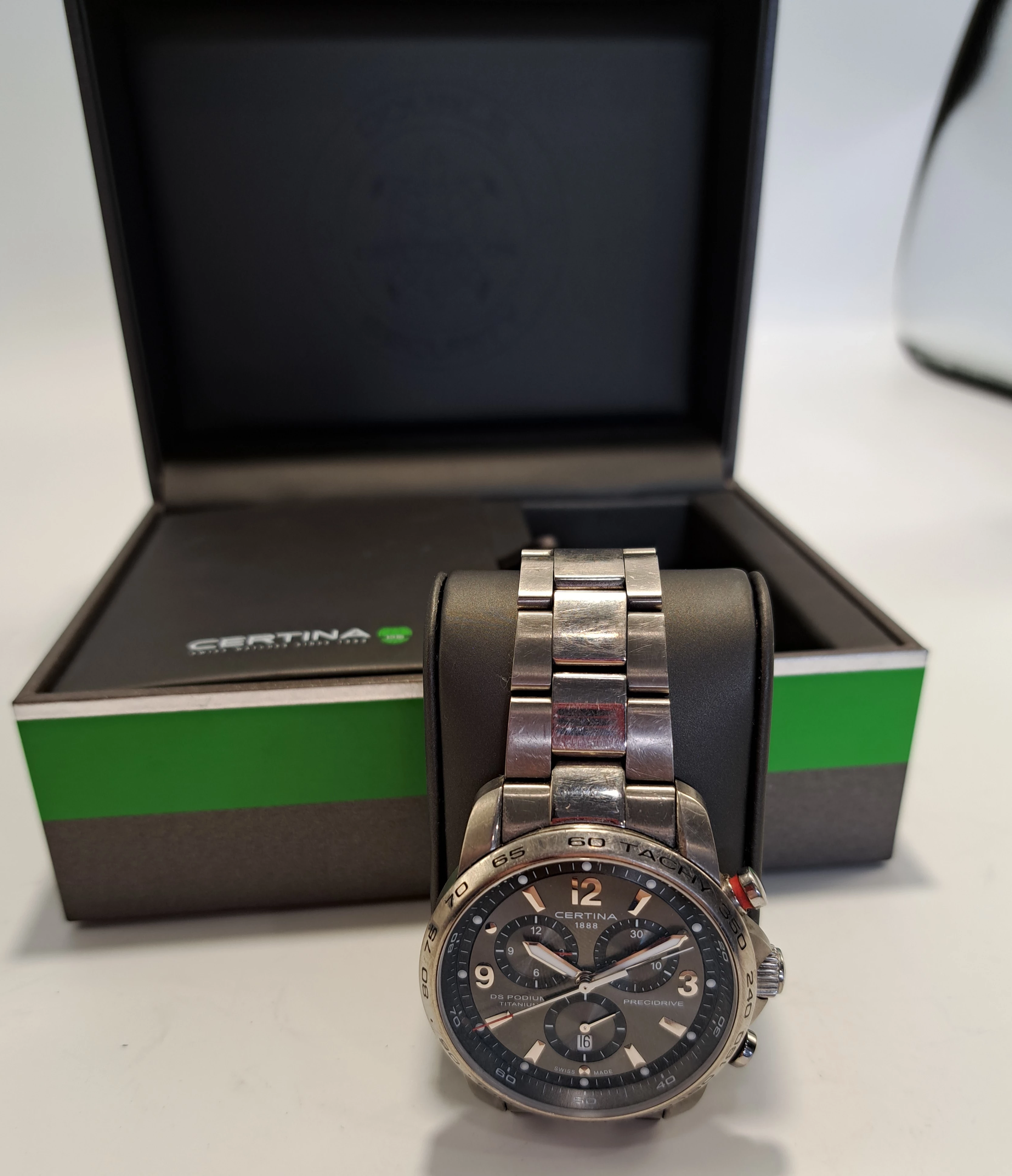 CERTINA DS PODIUM BIG CHRONO PRECIDRIVE TITANIUM | Męskie | Loombard.pl