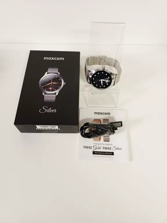 SMARTWATCH MAXCOM FIT FW42 SILVER IP68 | Smartwatche | Loombard.pl