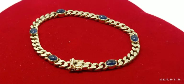 ZŁOTA BRRANSOLETKA 18,91G/P:585/DŁ-20CM | Bransoletki | Loombard.pl