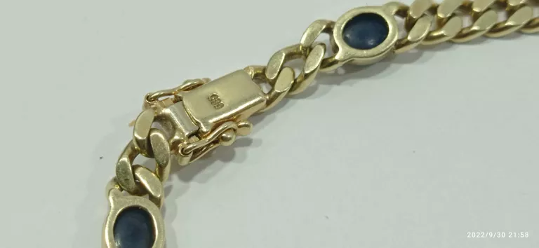 ZŁOTA BRRANSOLETKA 18,91G/P:585/DŁ-20CM | Bransoletki | Loombard.pl