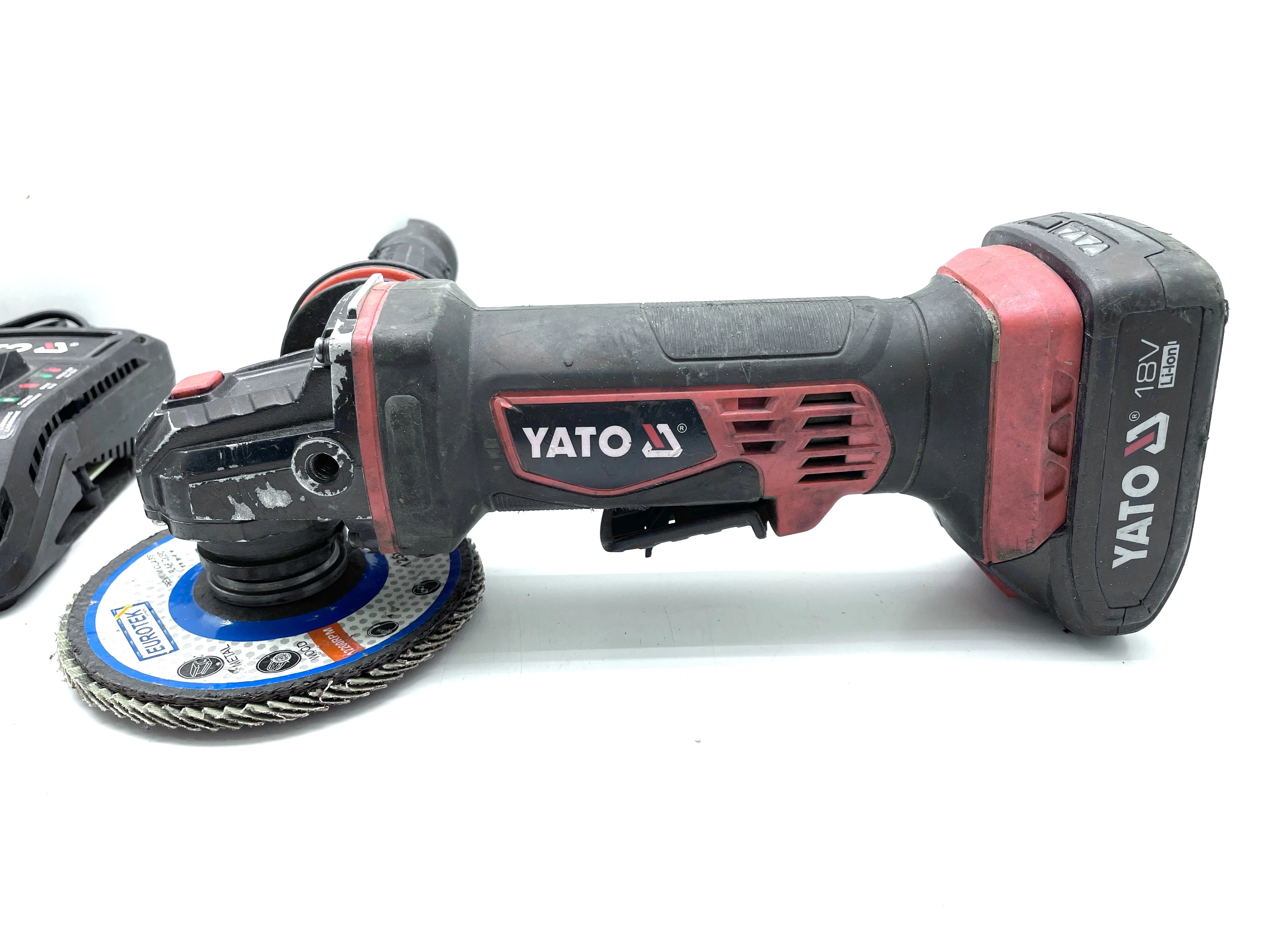 SZLIFIERKA AKUMULATOROWA YATO YT-82827 + ŁAD | Szlifierki | Loombard.pl