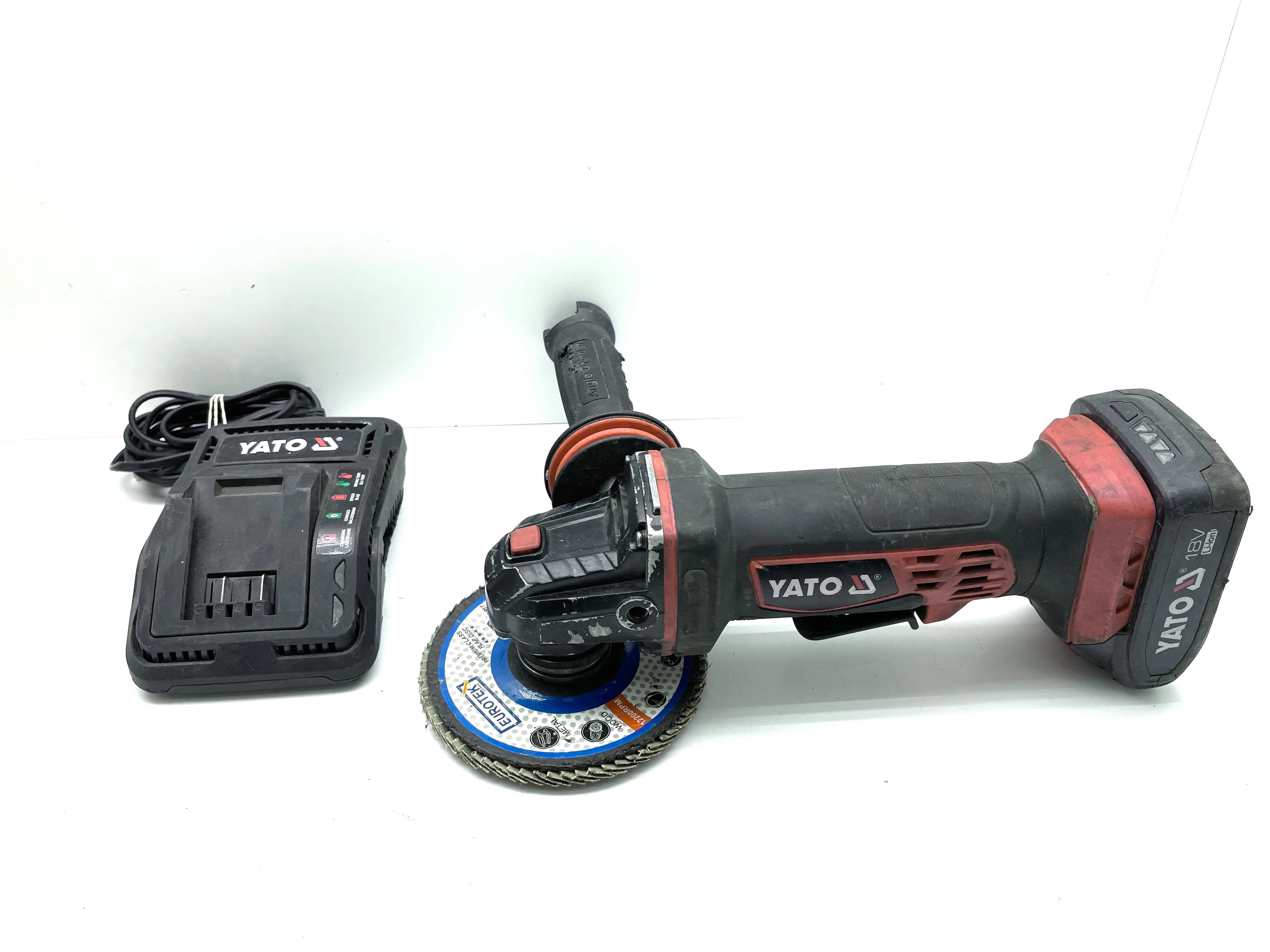 SZLIFIERKA AKUMULATOROWA YATO YT-82827 + ŁAD | Szlifierki | Loombard.pl