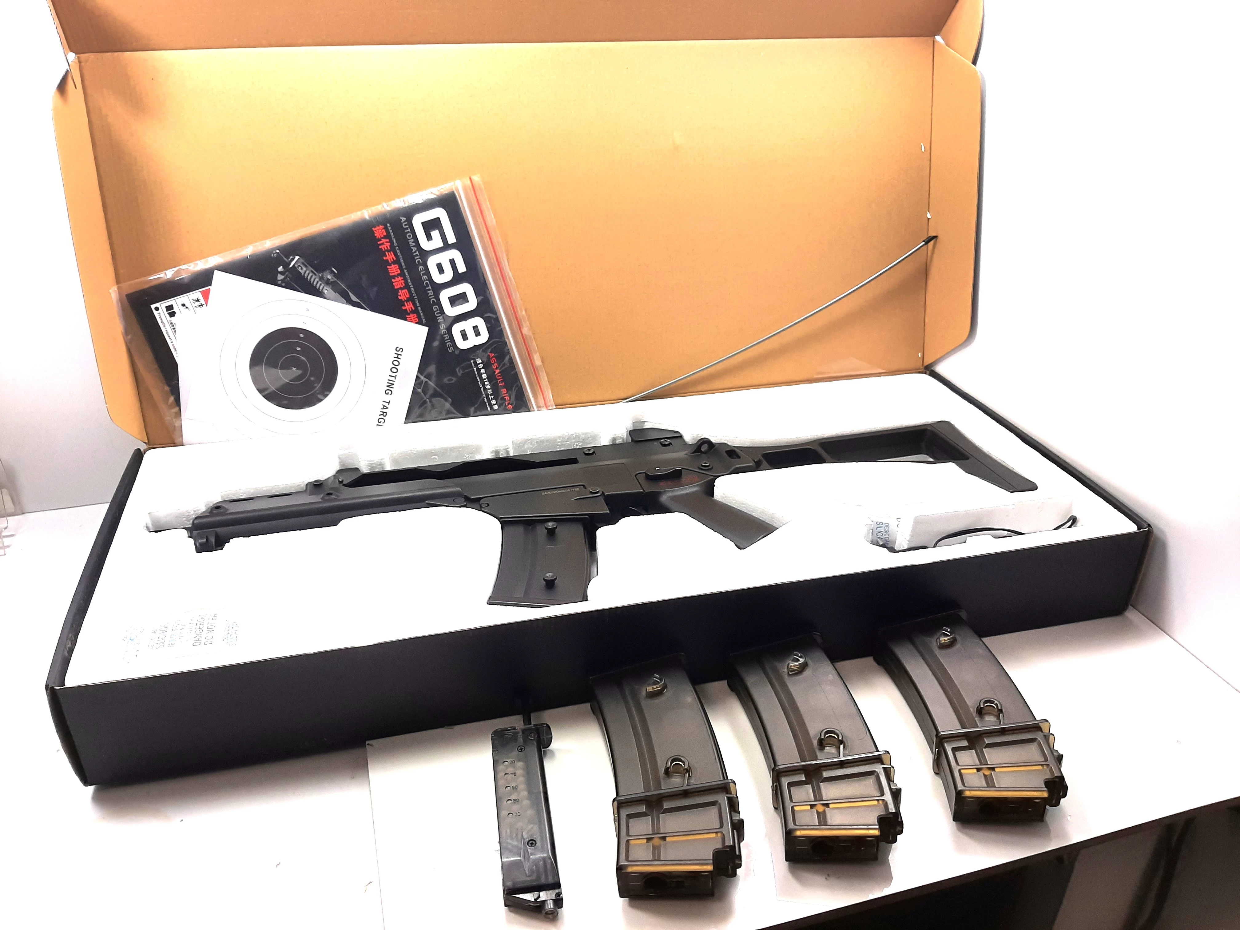 KARABINEK ASG ASSAULT RIFLE G608 +MAGAZYNKI | Karabinki szturmowe ...