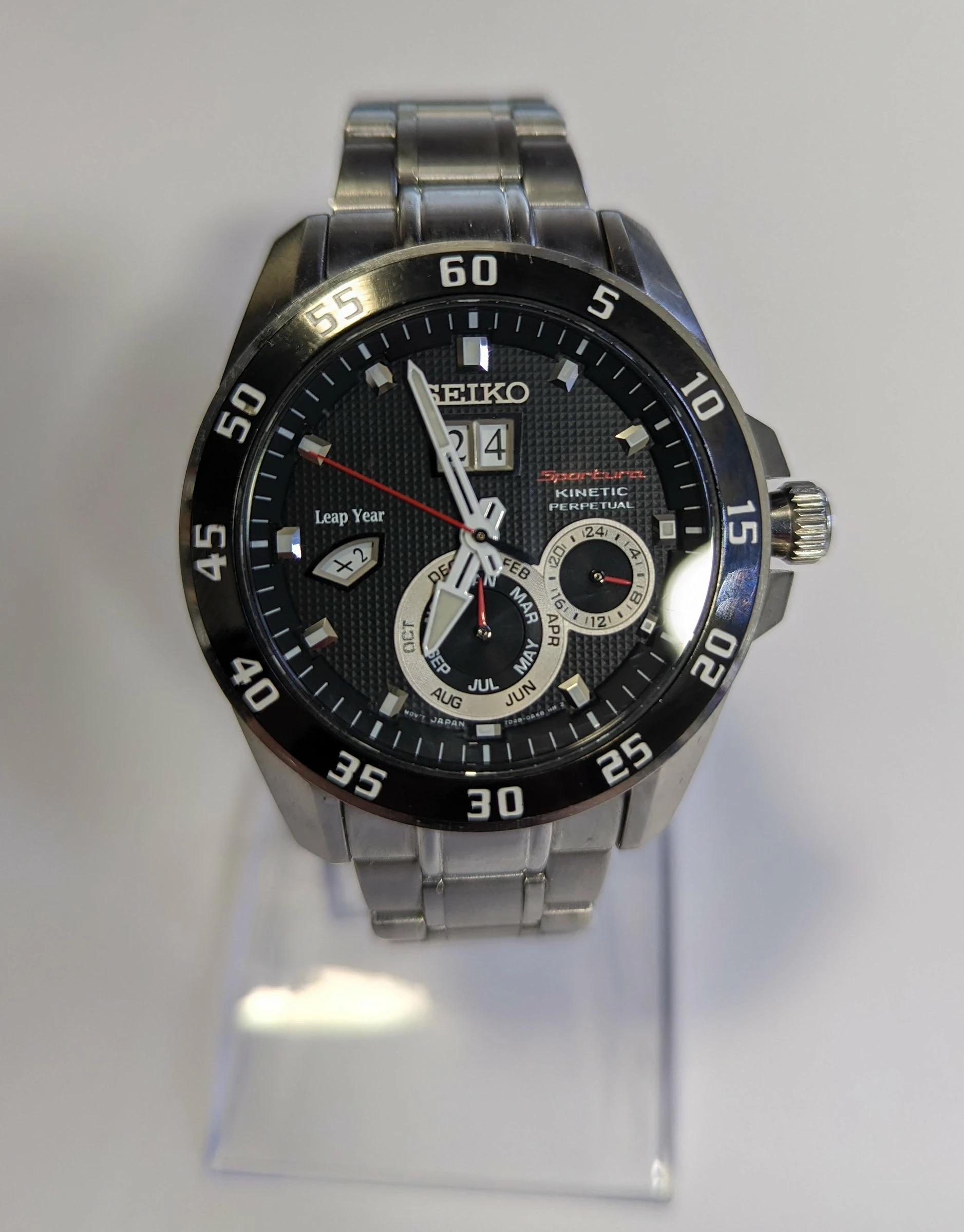 ZEGAREK SEIKO SPORTURA KINETIC PERPETUAL 7048-0AK | Męskie | Loombard.pl