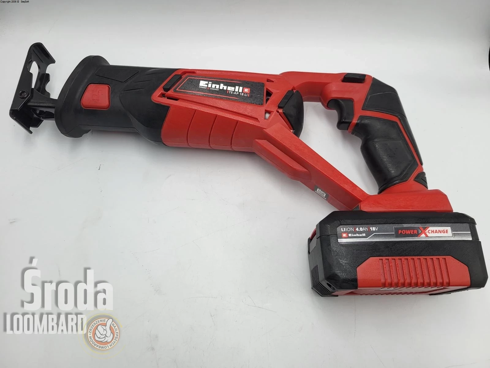 PIŁA SZABLASTA EINHELL TE-AP 18 ŁADOWARKA | Piły szablaste | Loombard.pl