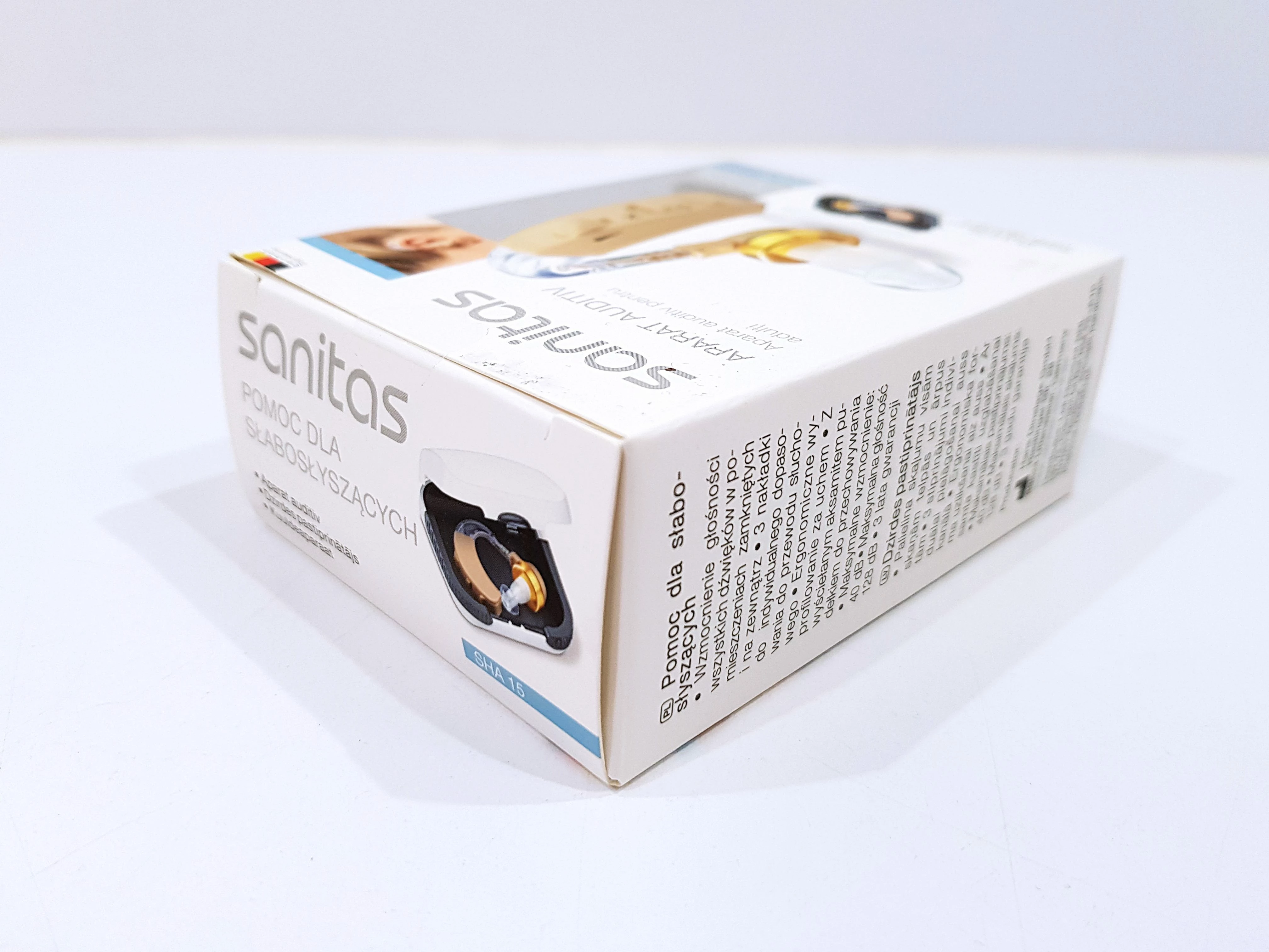 SANITAS APARAT SŁUCHOWY SHA 15 | Aparaty słuchowe | Loombard.pl