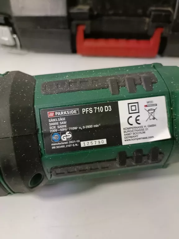 PILA SZABLASTA PARKSIDE PFS 710 D3 | Piły szablaste | Loombard.pl