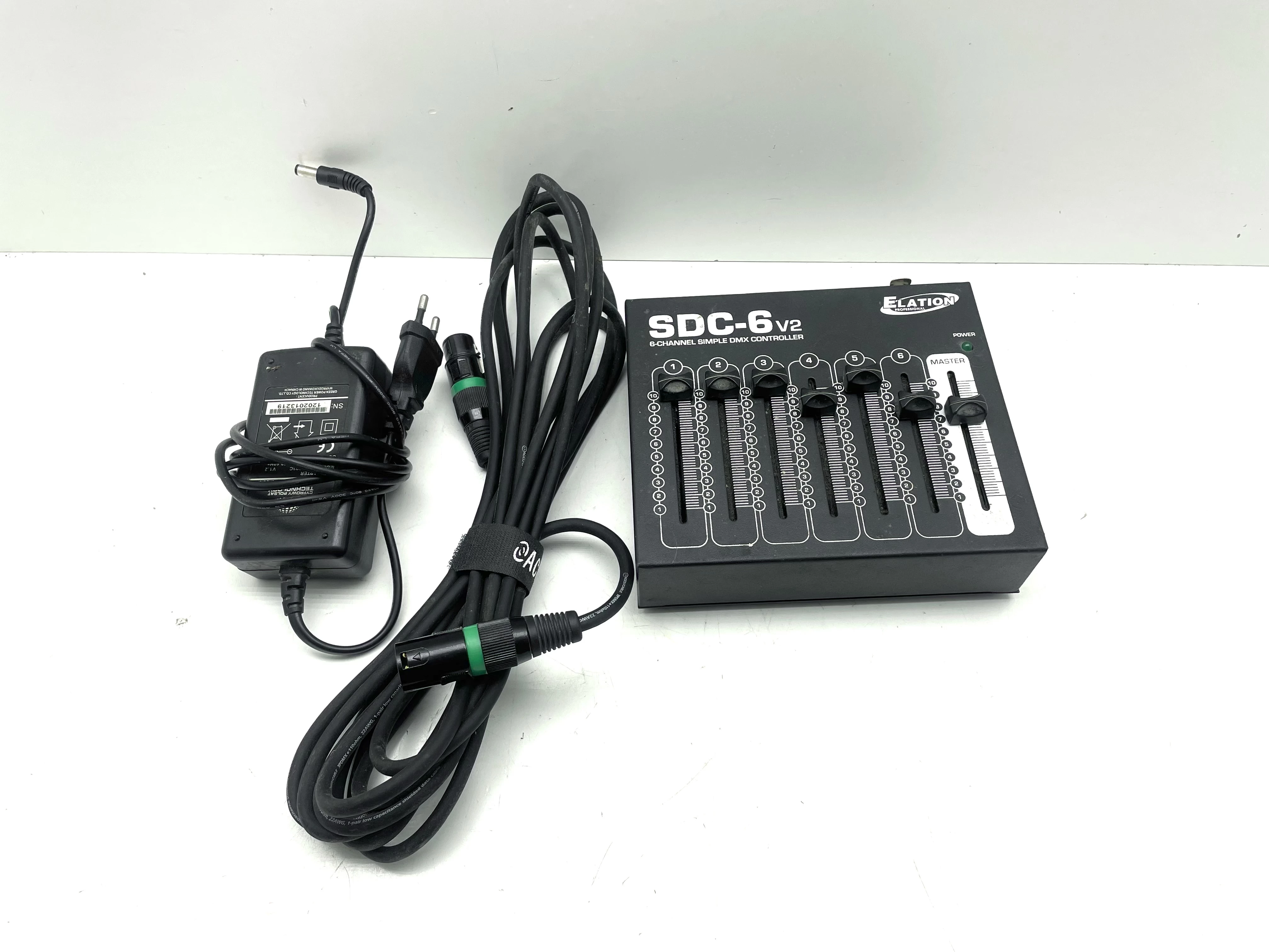 ADJ SDC-6 FADERDESK V2 BLACK + OKABLOWANIE | Sterowniki | Loombard.pl