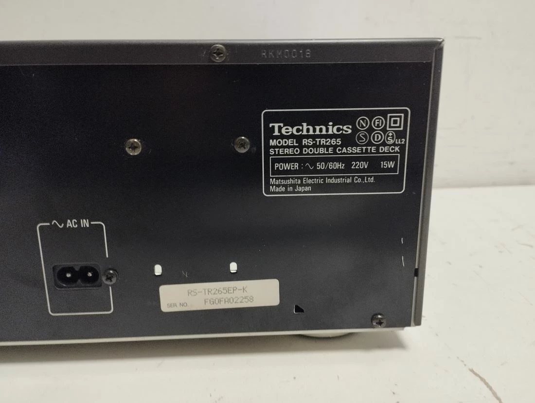MAGNETOFON TECHNICS RS-TR265 KASETY | Kasetowe | Loombard.pl
