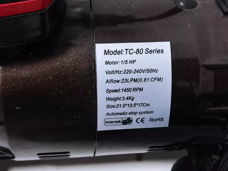 KOMPRESOR POMKA ROHS INTERTEK TC 80 SERIES 23LPM 1450RPM | Pompki i ...