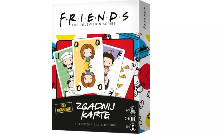 REBEL, GRA TOWARZYSKA FRIENDS: ZGADNIJ KARTĘ! | Karciane dla ...
