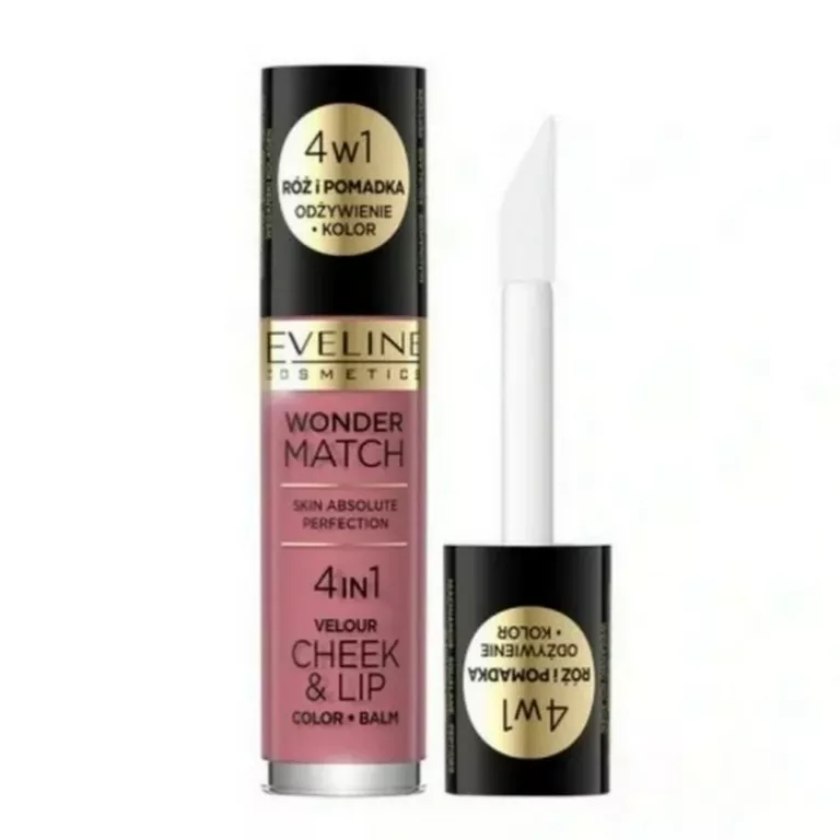 EVELINE COSMETICS WONDER MATCH RÓŻ I POMADKA 04 | Róże do policzków ...