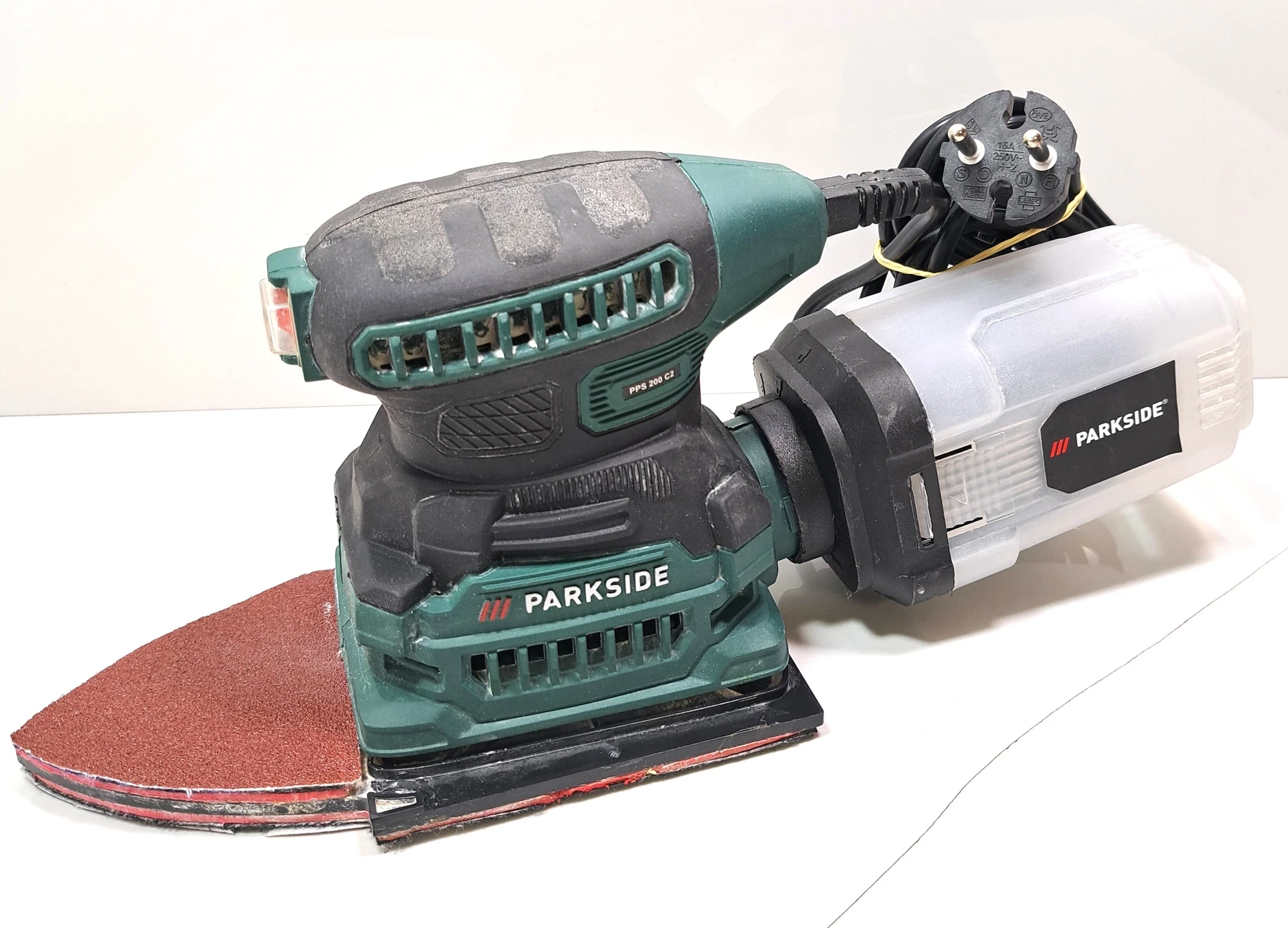 SZLIFIERKA PENTAGONALNA PARKSIDE PPS 200 C2 WALIZKA | Szlifierki ...