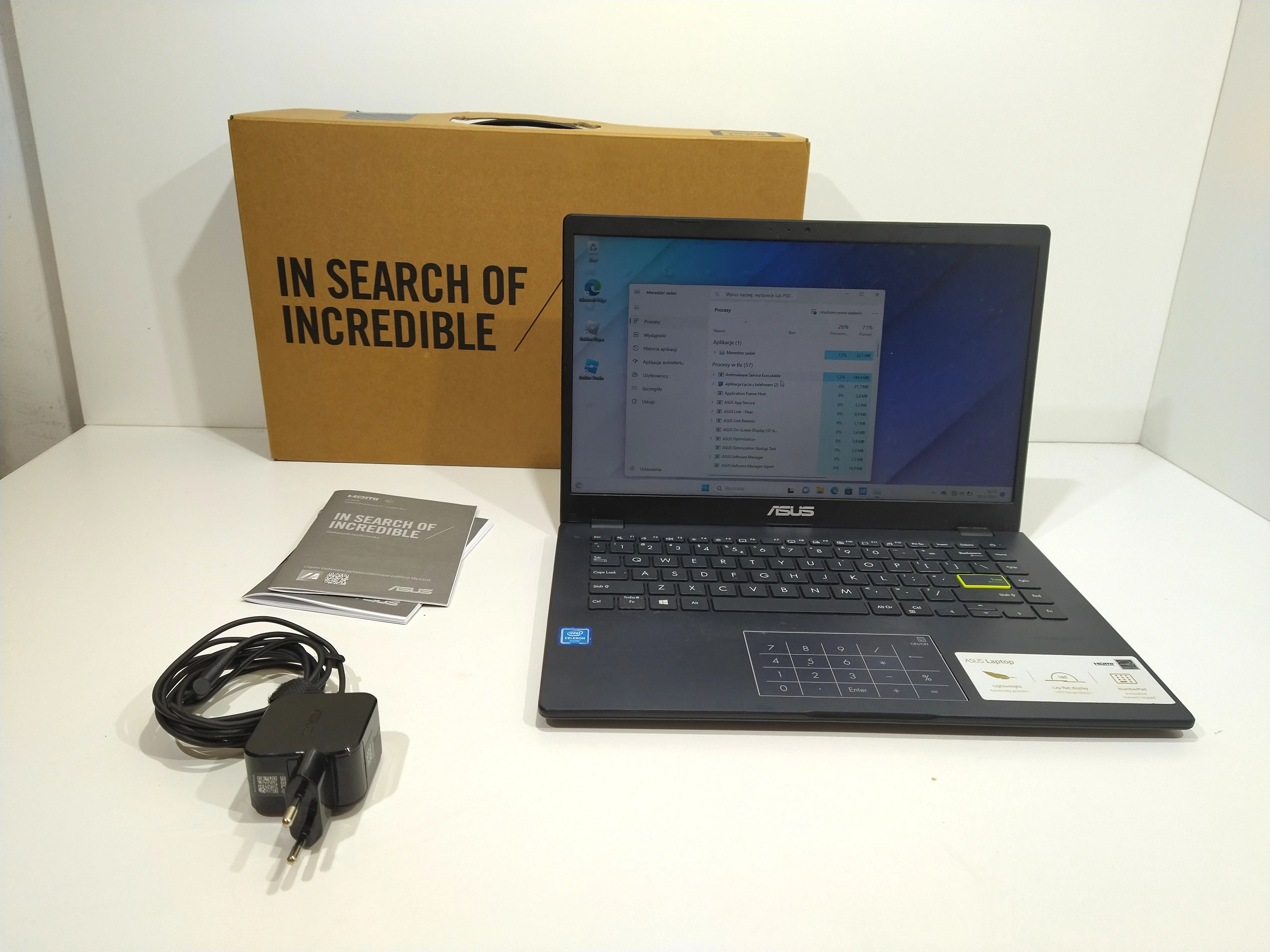 LAPTOP ASUS VIVOBOOK GO E410MA 14 " INTEL CELERON 4 GB / 128 GB ...