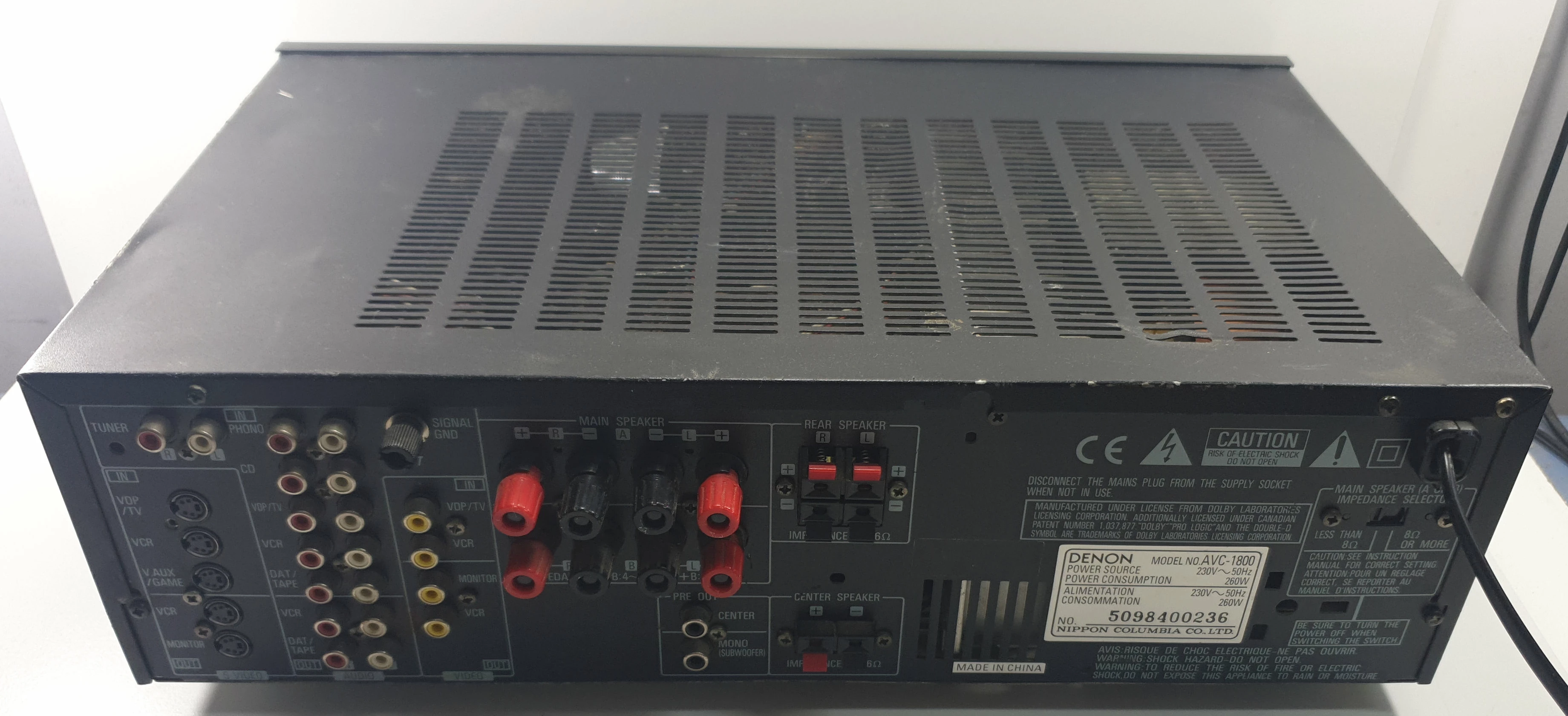 AMPLITUNER DENON AVC-1800 260W | Amplitunery | Loombard.pl