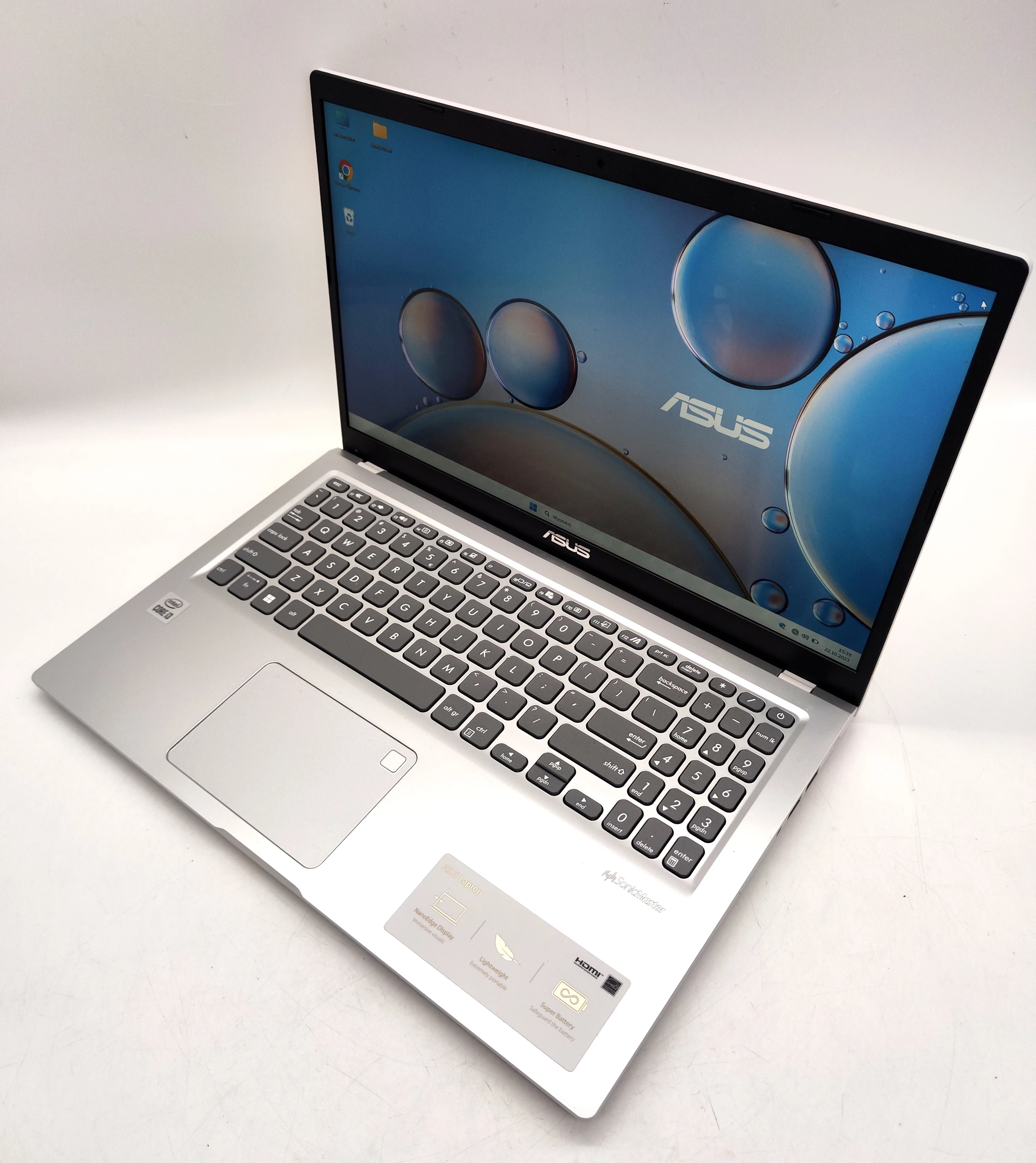 LAPTOP ASUS X515J /I3/8GB/256GB/WIN11 + ZASILACZ | Laptopy | Loombard.pl