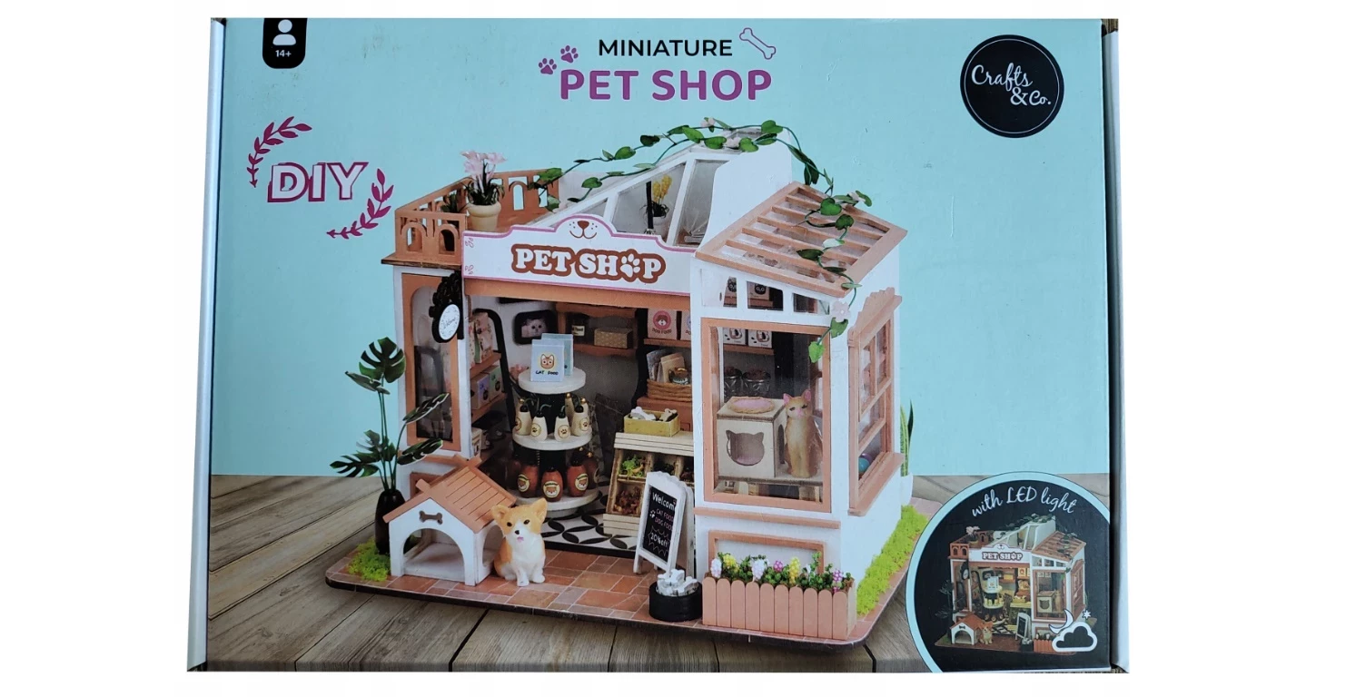 ZRÓB TO SAM PET SHOP MODEL 3D | Przestrzenne 3D, 4D | Loombard.pl