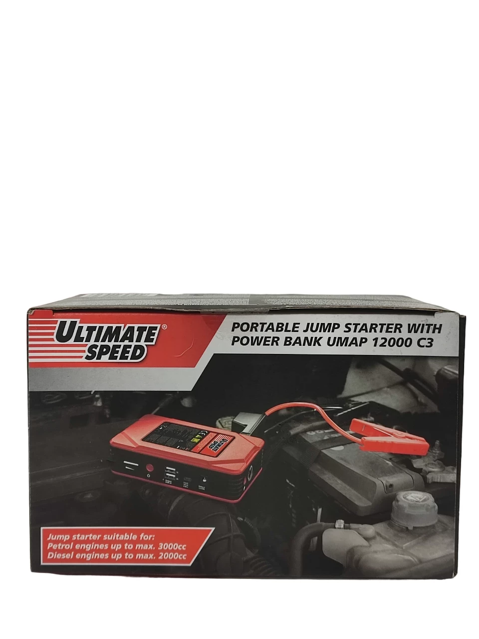ULTIMATE SPEED URZĄDZENIE ROZRUCHOWE Z POWERBANKIEM 12000 MAH | Loombard.pl
