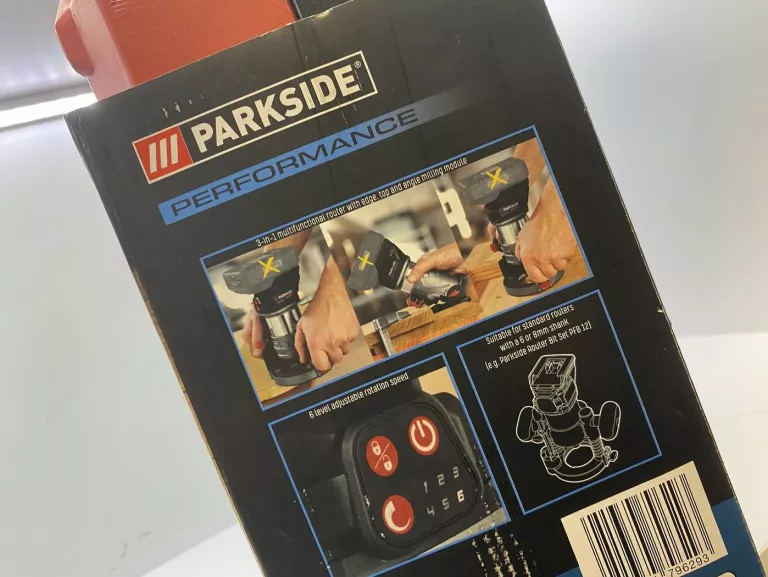 FREZARKA AKUMULATOROWA PARKSIDE 20V PMFAP 20-LI A1 | Frezarki | Loombard.pl