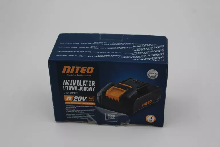 NITEO AKUMULATOR 20V 2AH | Akumulatory do elektronarzędzi | Loombard.pl