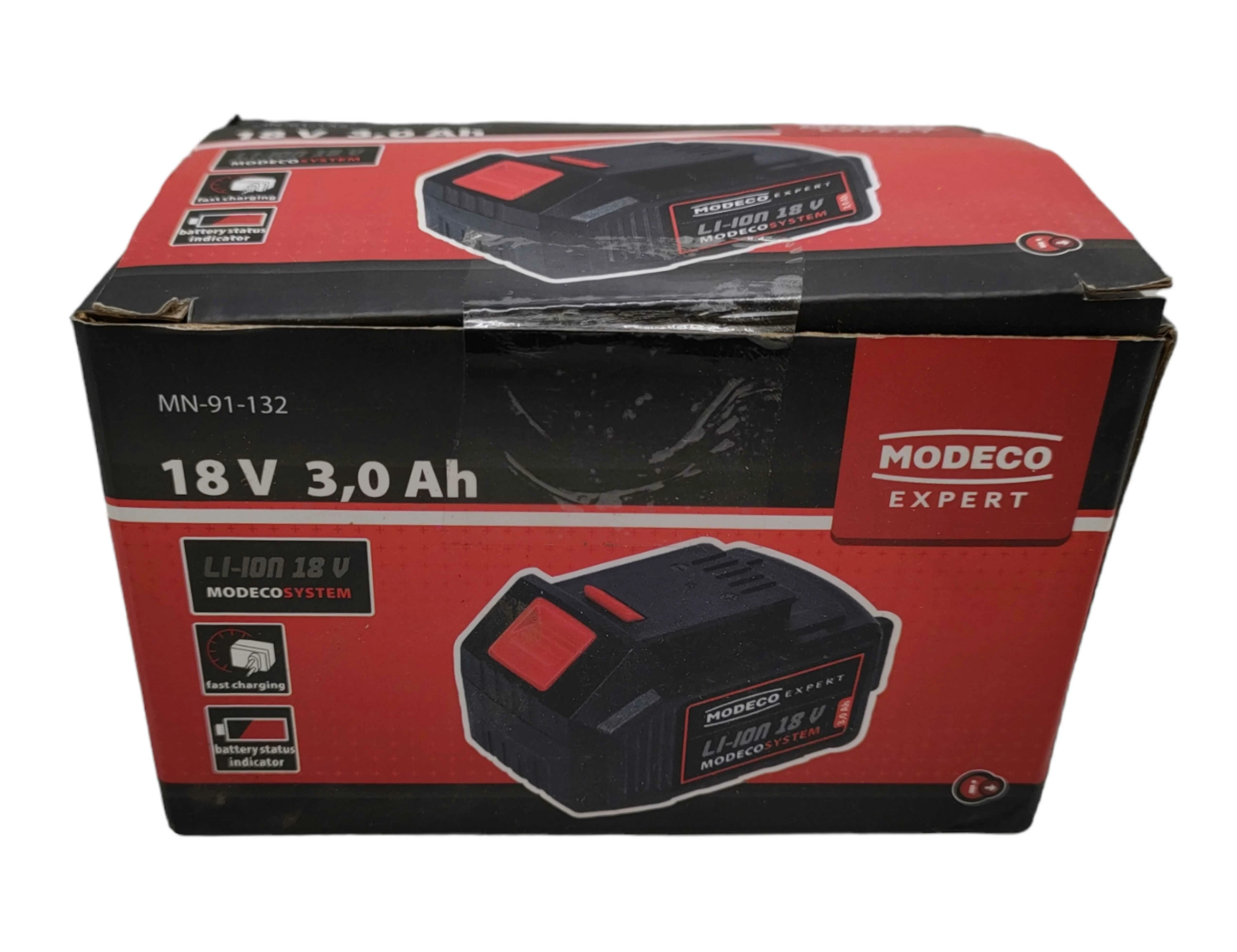AKUMULATOR LI-ION MODECO 18 V 3 AH | Akumulatory do elektronarzędzi | Loombard.pl