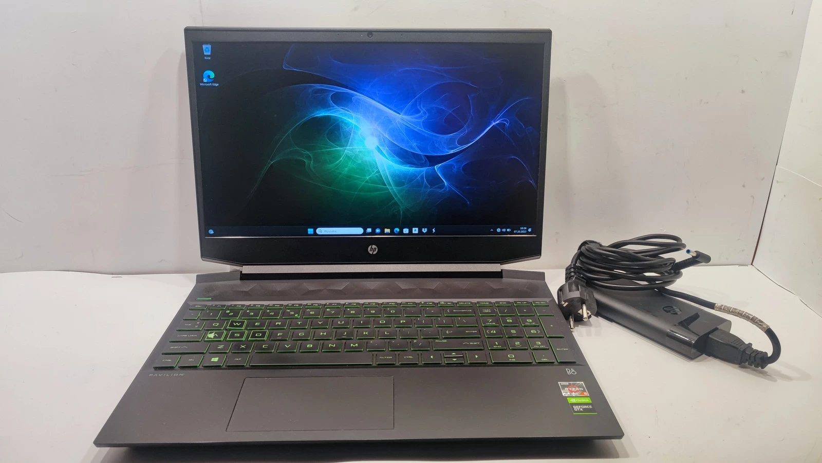LAPTOP HP PAVILION 15-EC1028NW RYZEN 5-4600H 8GB 512GB SSD GTX 1650 15 ...