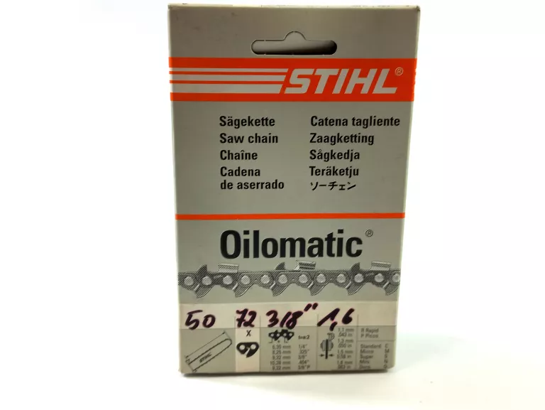 STIHL ŁAŃCUCH DO PIŁY OILOMATIC | Części i akcesoria | Loombard.pl