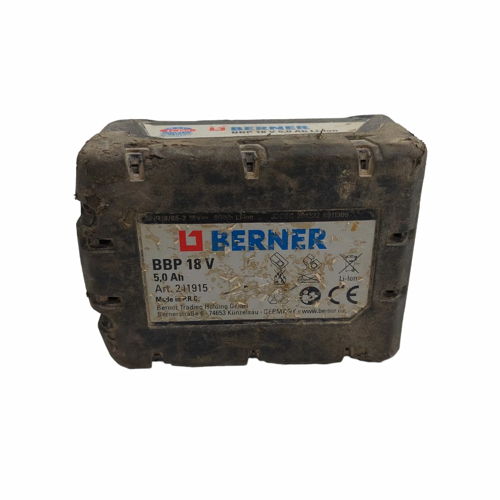 AKUMULATOR LI-ION 18V 5AH BERNER | Akumulatory do elektronarzędzi ...