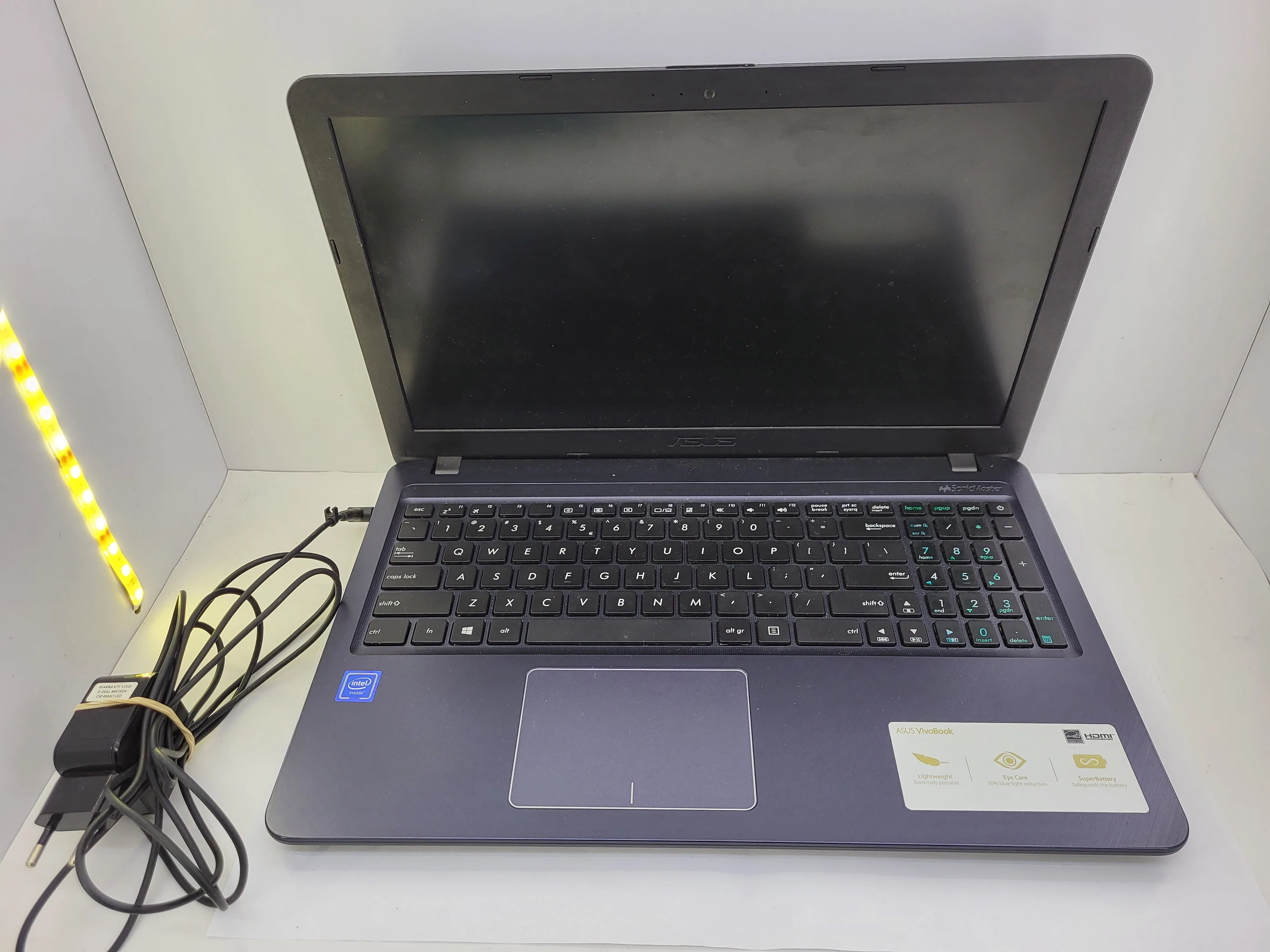 LAPTOP ASUS VIVOBOOK X543M 475GB/4GB W11/INTEL CELERON N4000 ŁADOWARKA ...