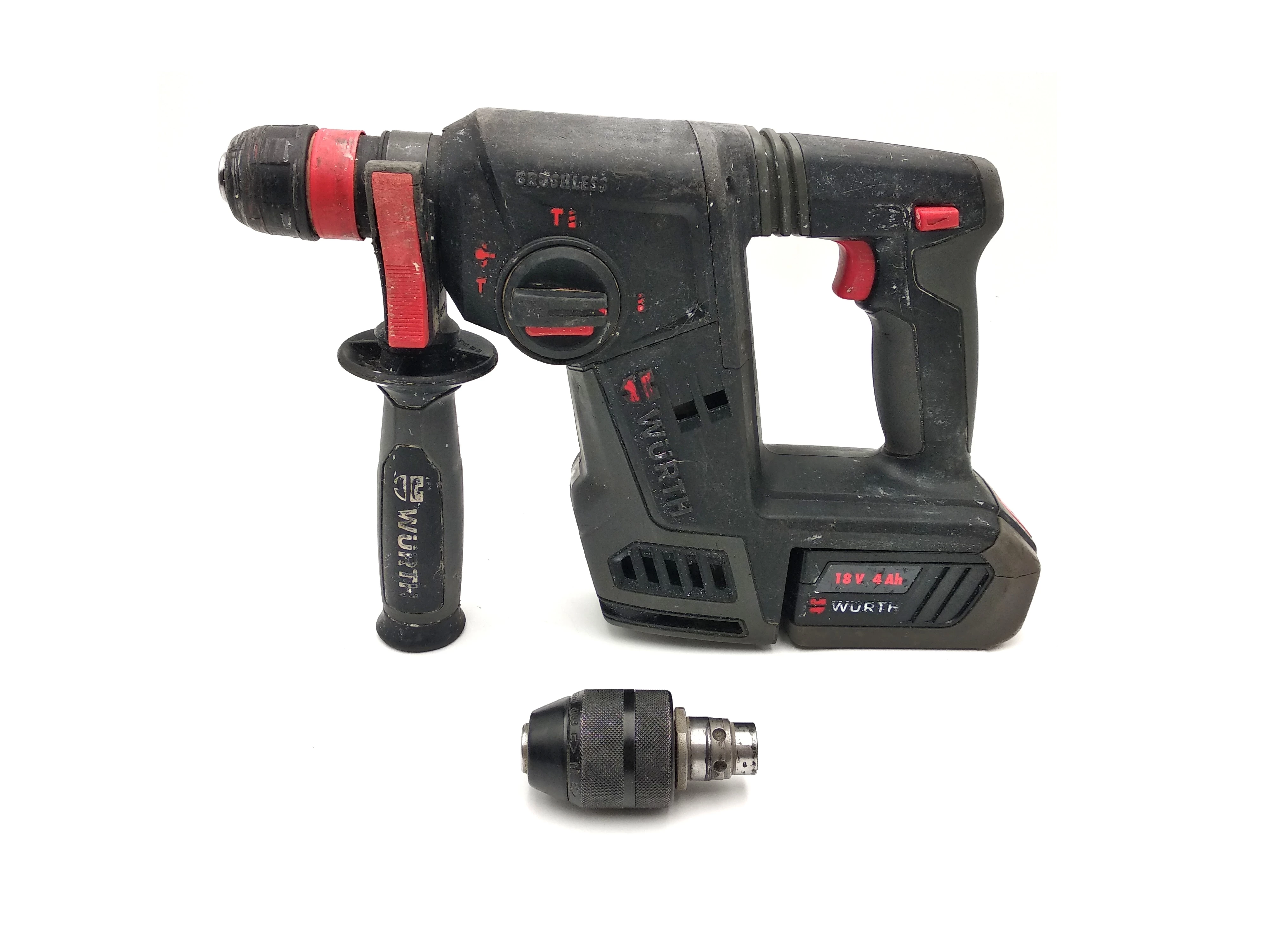 MŁOTOWIERTARKA WURTH MASTER ABH 18 COMPACT + AKUMULATOR LI 18V / 4AH ...