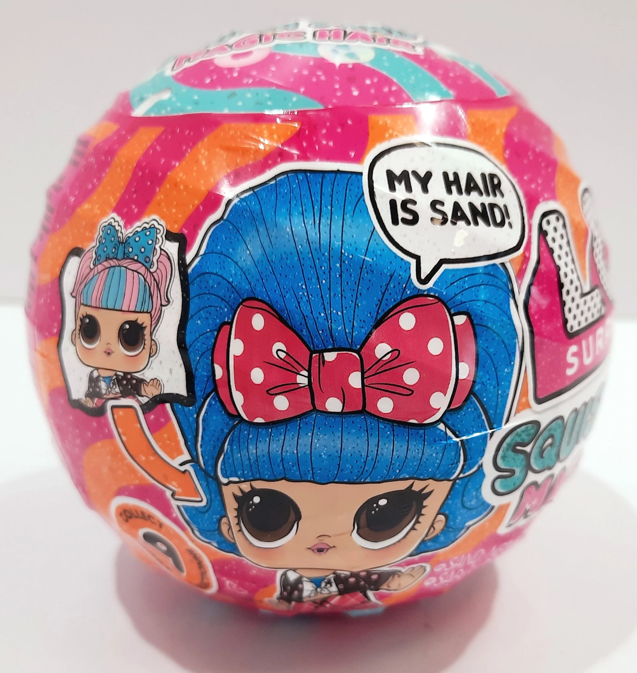 LOL SURPRISE SQUISH SAND TOTS, MAGICZNE WŁOSY Z PIASKU | Minilalki | Loombard.pl