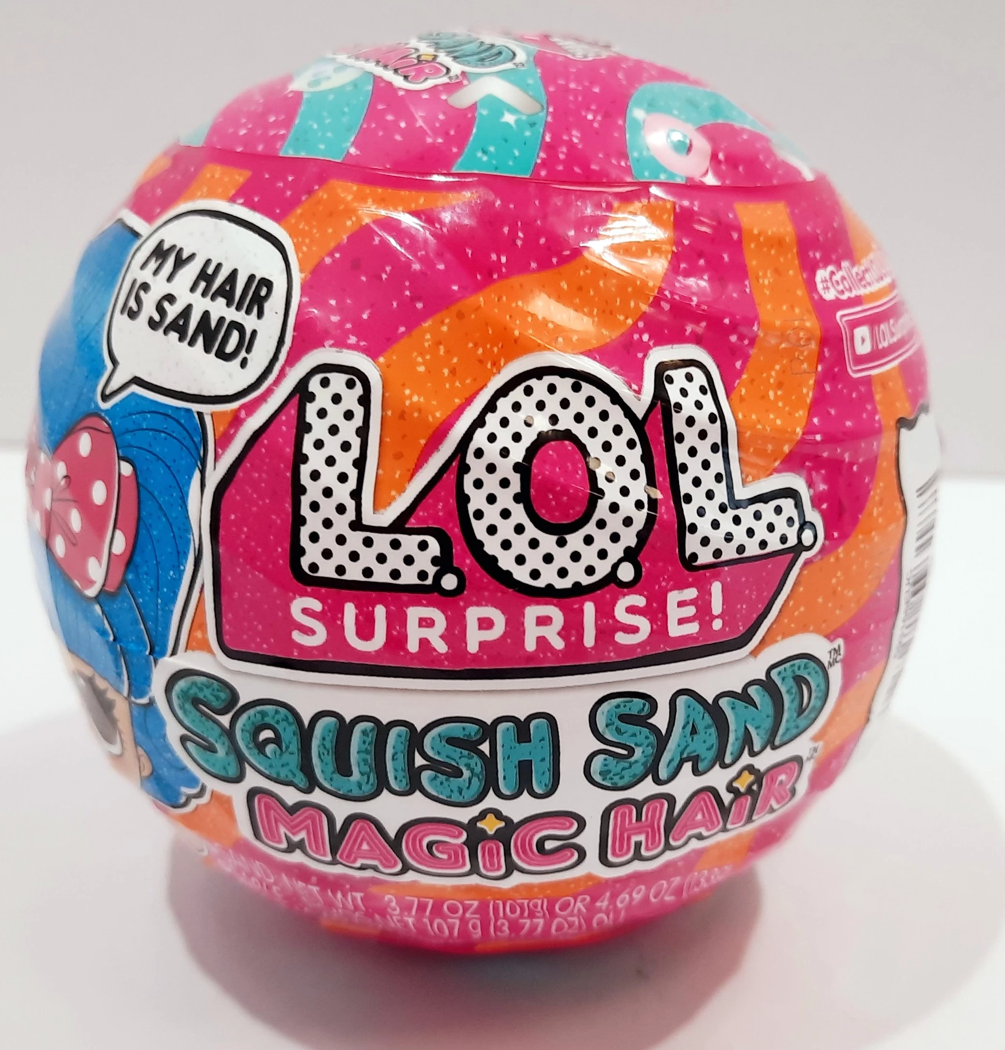 LOL SURPRISE SQUISH SAND TOTS, MAGICZNE WŁOSY Z PIASKU | Minilalki | Loombard.pl