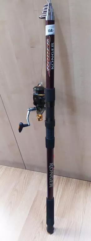 WĘDKA KONGER RODER 360+KOLOWROTEK | Teleskopowe | Loombard.pl