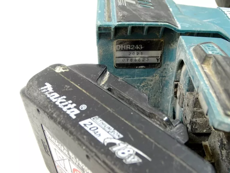 MŁOTOWIERTARKA 18V MAKITA DHR243 + AKUMULATOR 2AH | Młotowiertarki ...