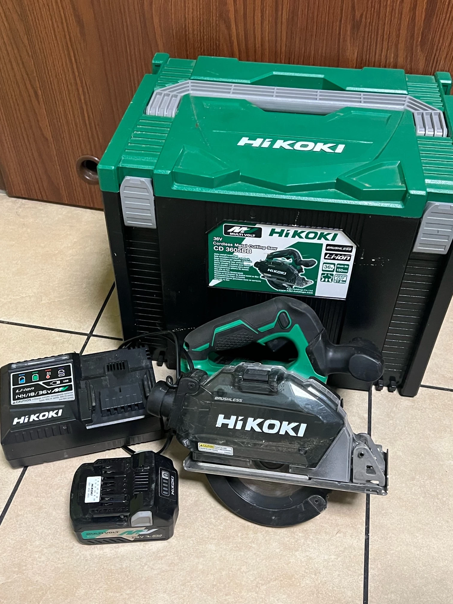 AKUMULATOROWA PILARKA DO METALU HIKOKI CD3605DB | Piły tarczowe | Loombard.pl