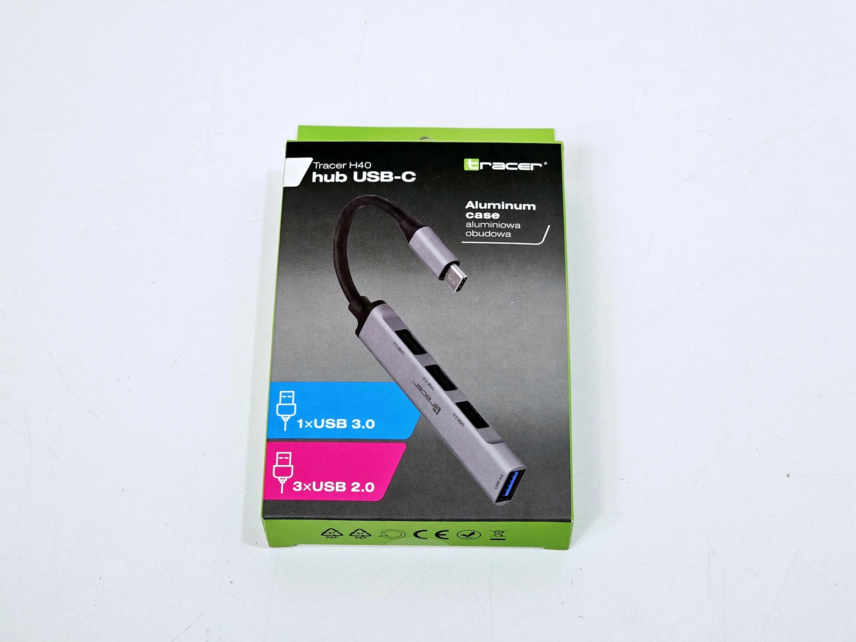 HUB TRACER USB 3.0 H40 ADAPTER ROZDZIELACZ 4 PORTY | Huby USB | Loombard.pl