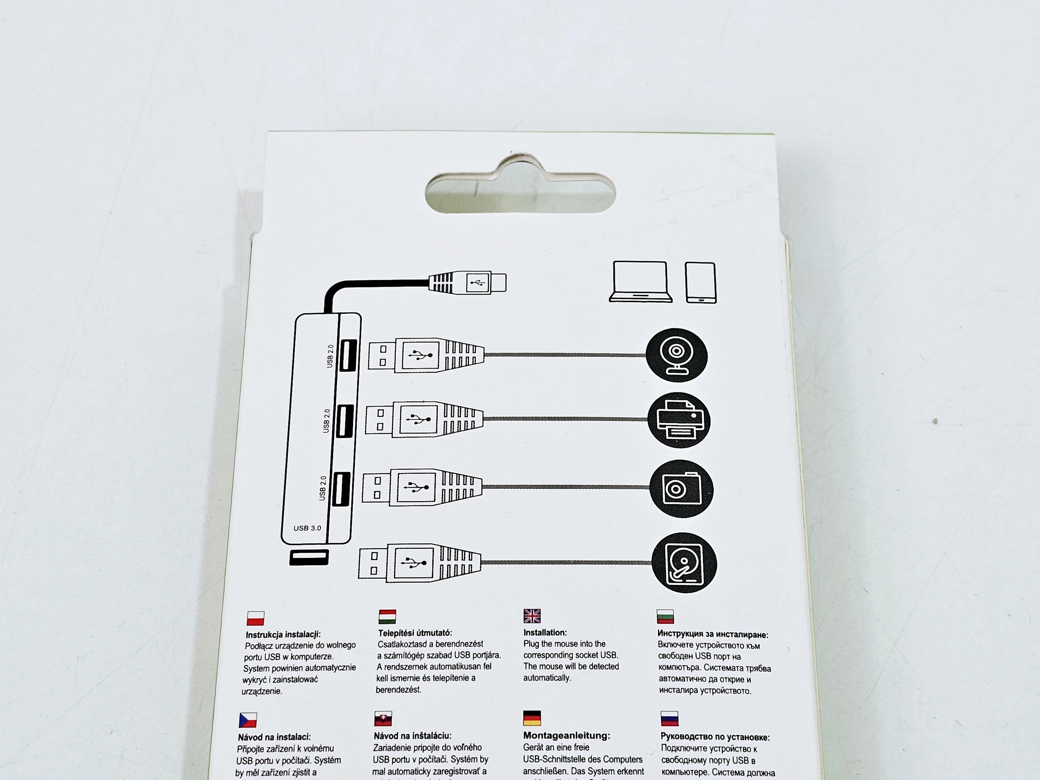 HUB TRACER USB 3.0 H40 ADAPTER ROZDZIELACZ 4 PORTY | Huby USB | Loombard.pl