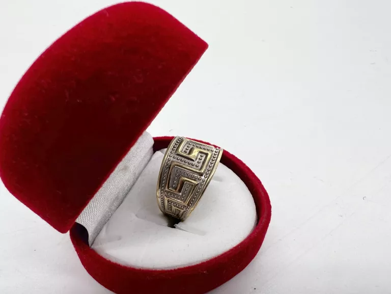 WYJĄTKOWY ZŁOTY PIERŚCIONEK GRECKI WZÓR 333/1,88G | Pierścionki, obrączki | Loombard.pl