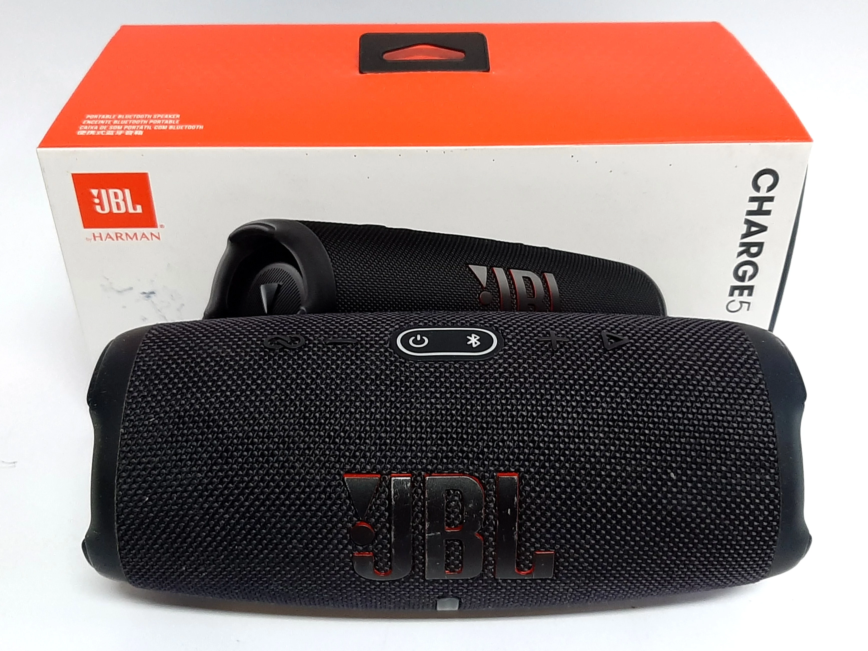 GŁOŚNIK JBL CHARGE 5 - CZARNY | Głośniki przenośne | Loombard.pl