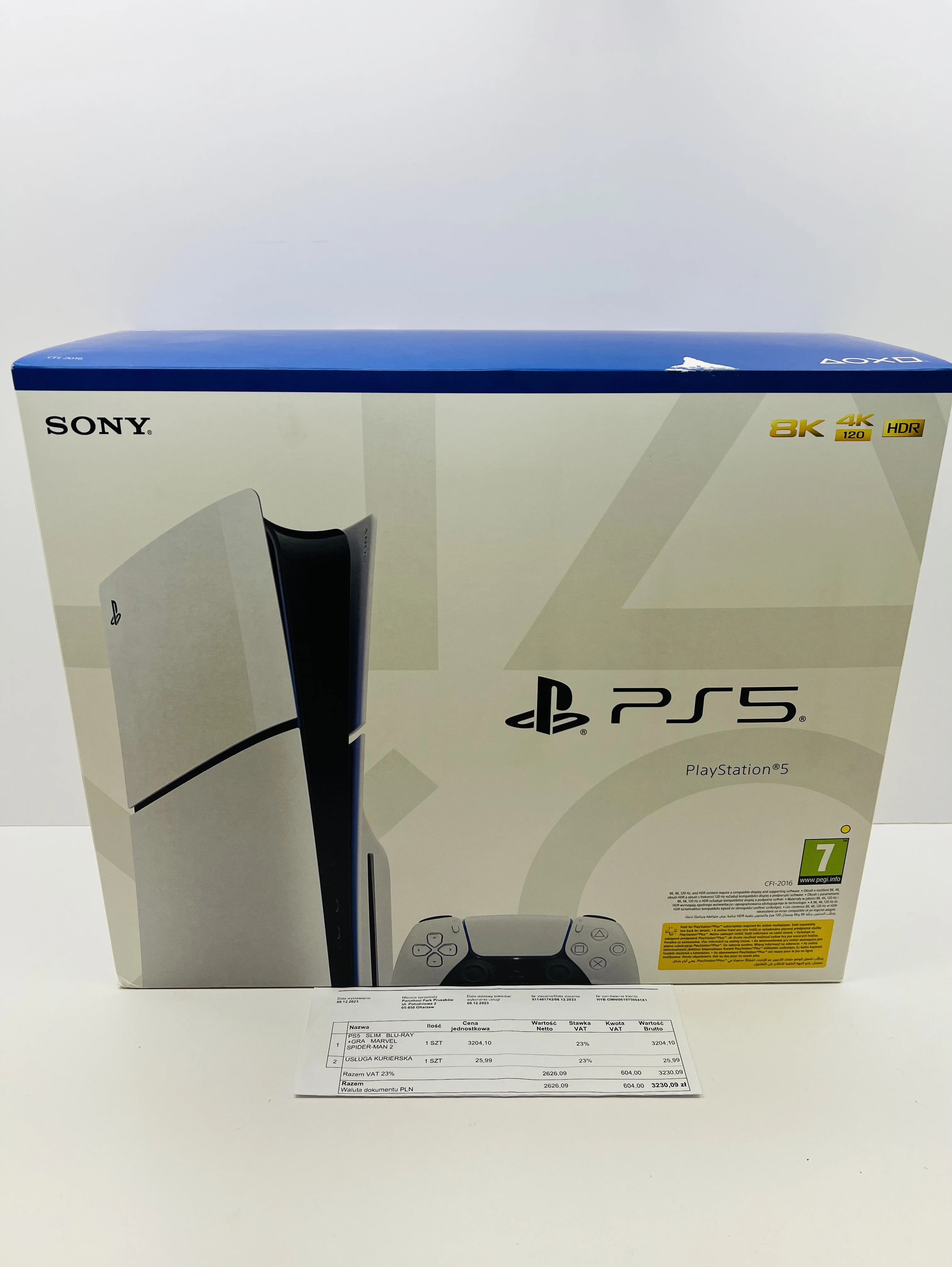 KONSOLA PS5 SLIM CFI-2016 Z NAPĘDEM PLOMBA GWARANCJA !!! | Konsole ...