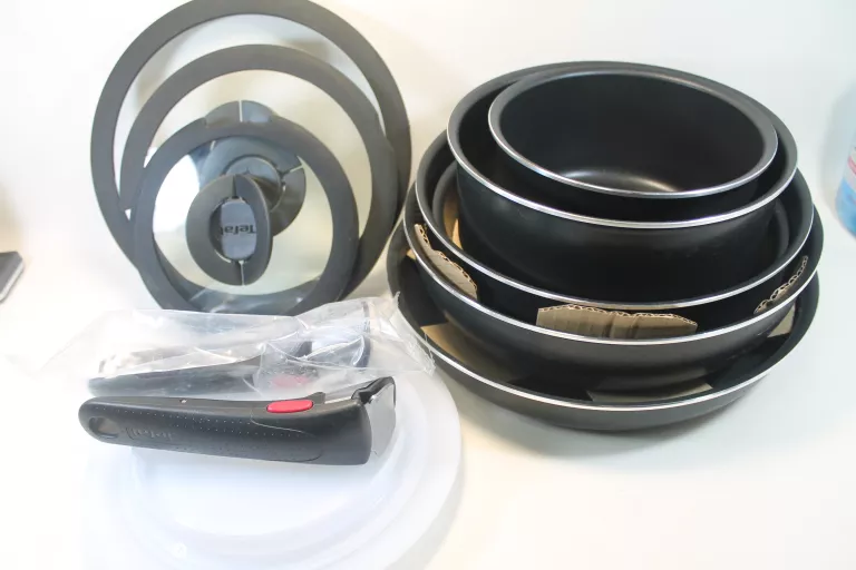 ZESTAW PATELNI TEFAL INGENIO 6 NACZYŃ 2 RĄCZKI 3 POKRYWKI | Zestawy ...