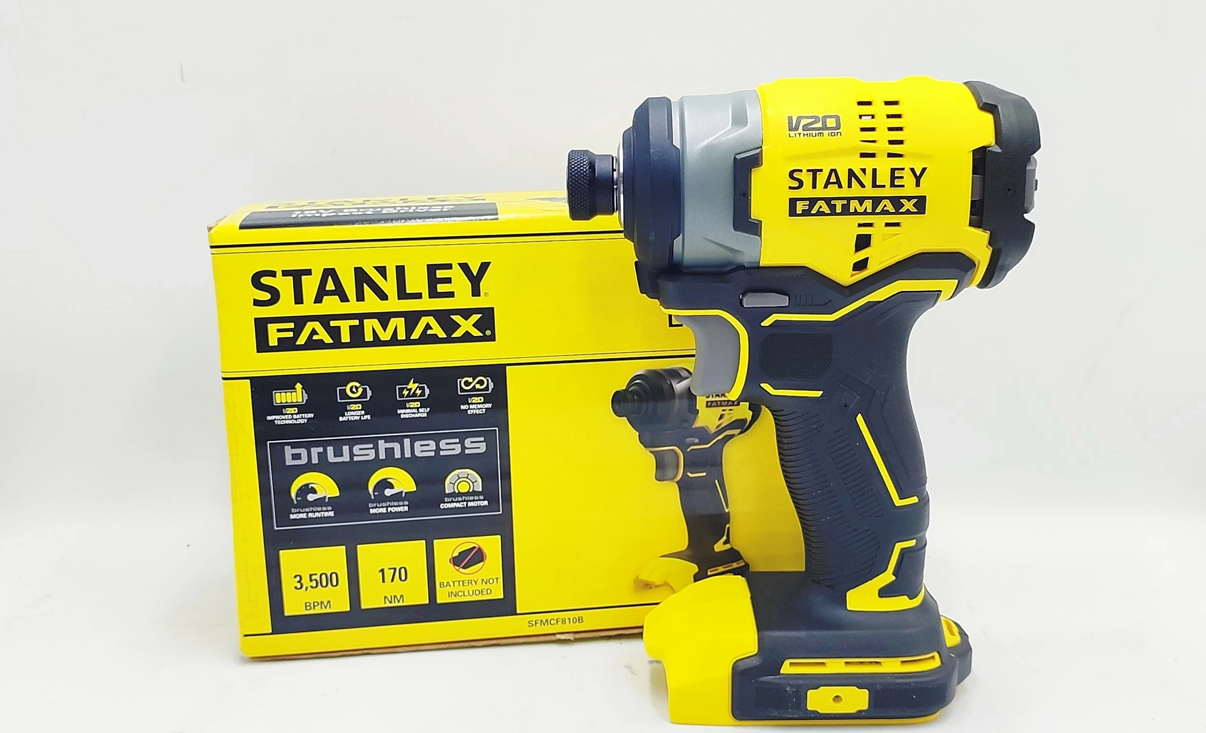 STANLEY ZAKRĘTARKA UDAROWA AKUMULATOROWA V20 | Zakrętarki udarowe ...