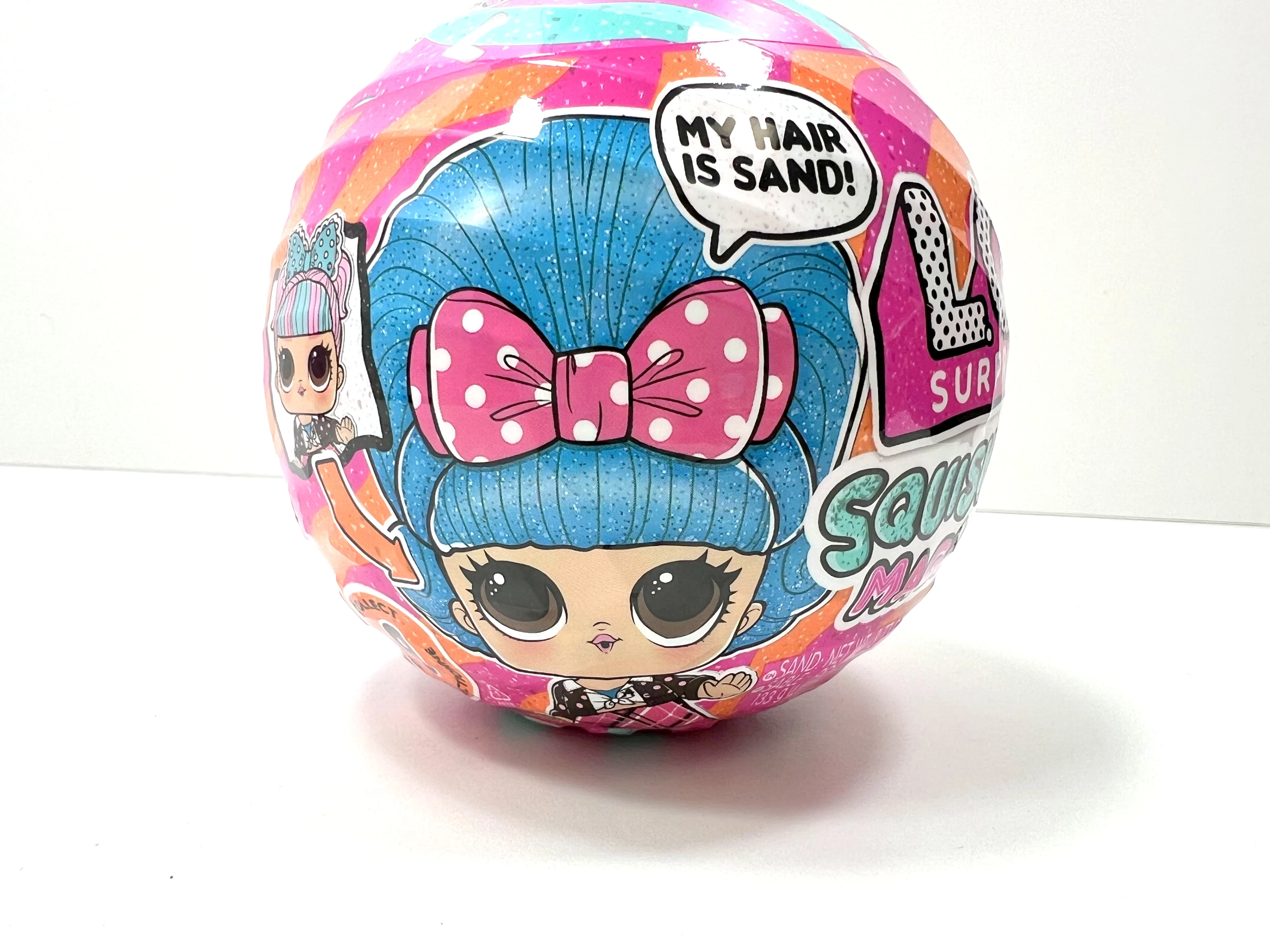 LOL SURPRISE SQUISH SAND TOTS, MAGICZNE WŁOSY Z PIASKU | Minilalki | Loombard.pl