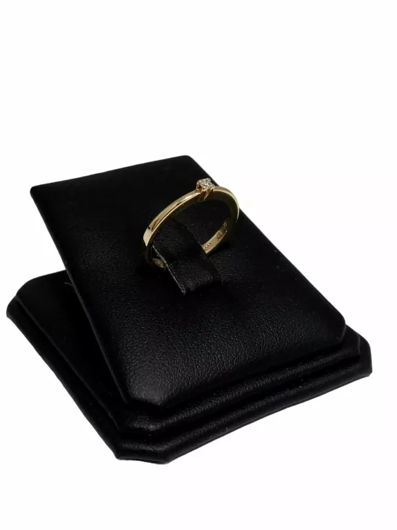 DELIKATNY ZŁOTY PIERŚCIONEK P.585 | Pierścionki, obrączki | Loombard.pl