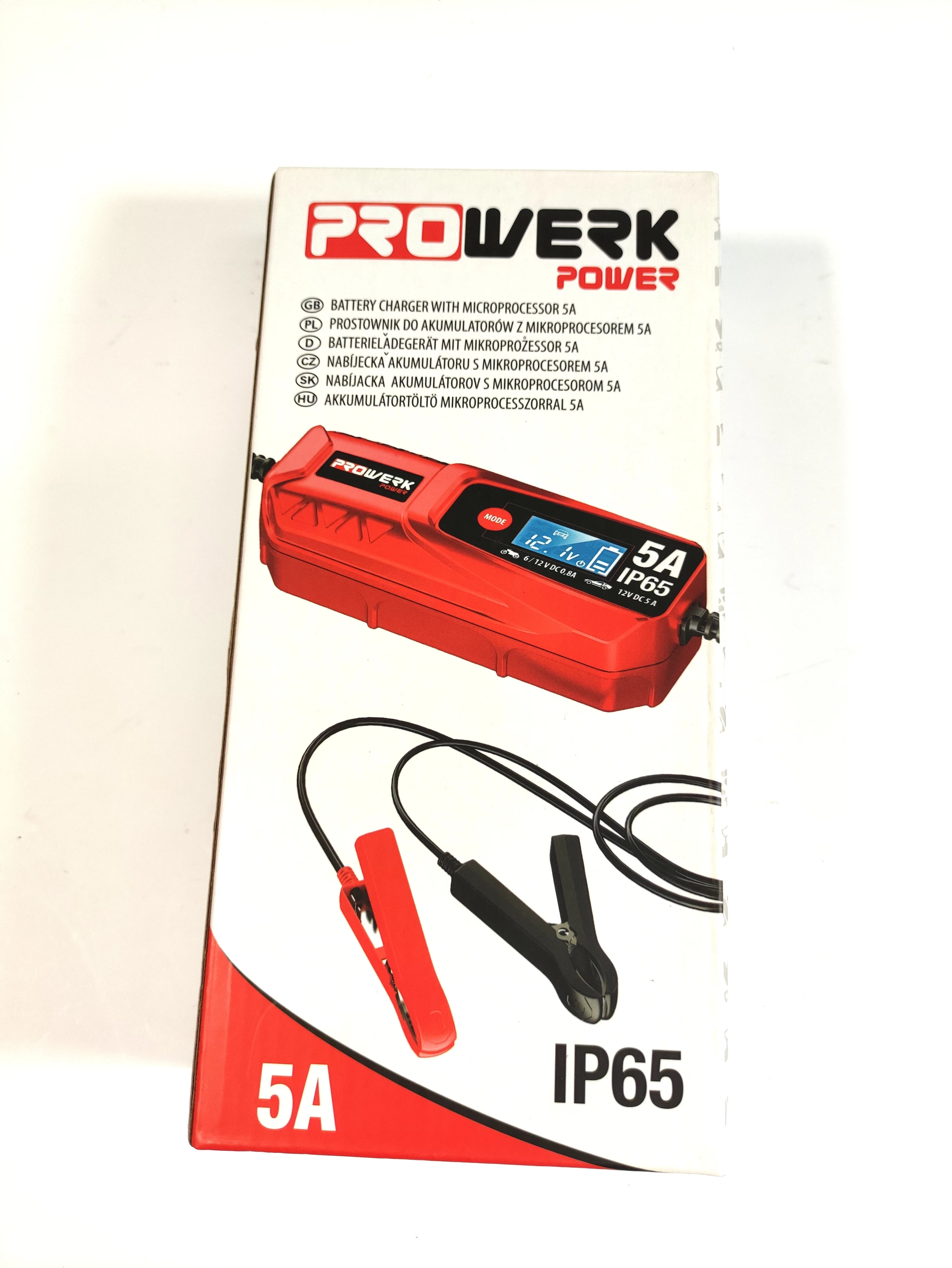 PROWERK PROSTOWNIK IP65 KOMPLET | Prostowniki | Loombard.pl