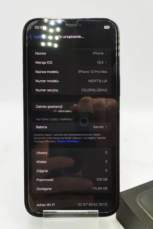 TELEFON IPHONE 12 PRO MAX 128GB | Smartfony i telefony komórkowe ...