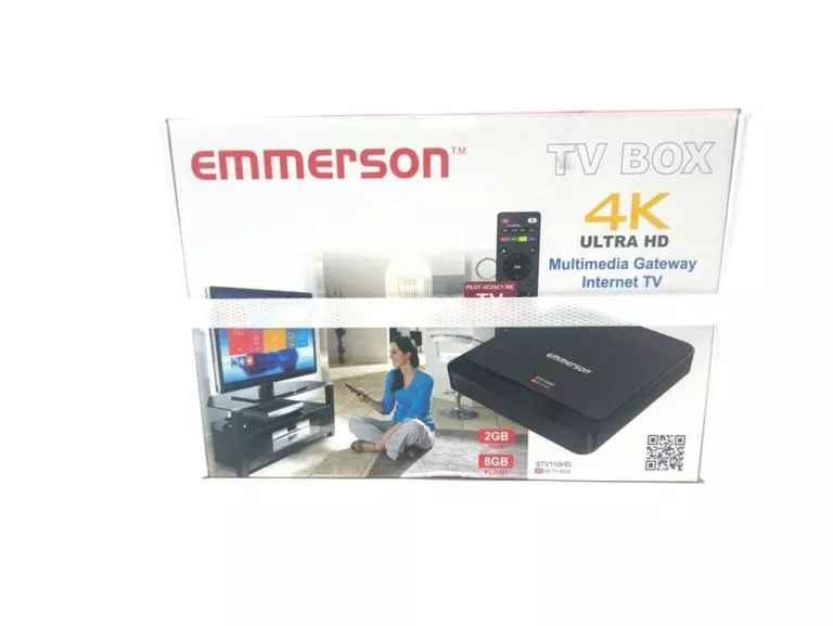 DEKODER EMMERSON TV BOX 4K ULTRA HD | Urządzenia | Loombard.pl